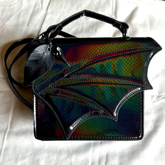 Bioworld | Bags | Bioworld Disney Villains Maleficent Dragon Wing Purse ...